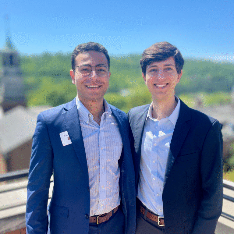 Ben Honan & Salem Khalaf – Albert Schweitzer Fellowship